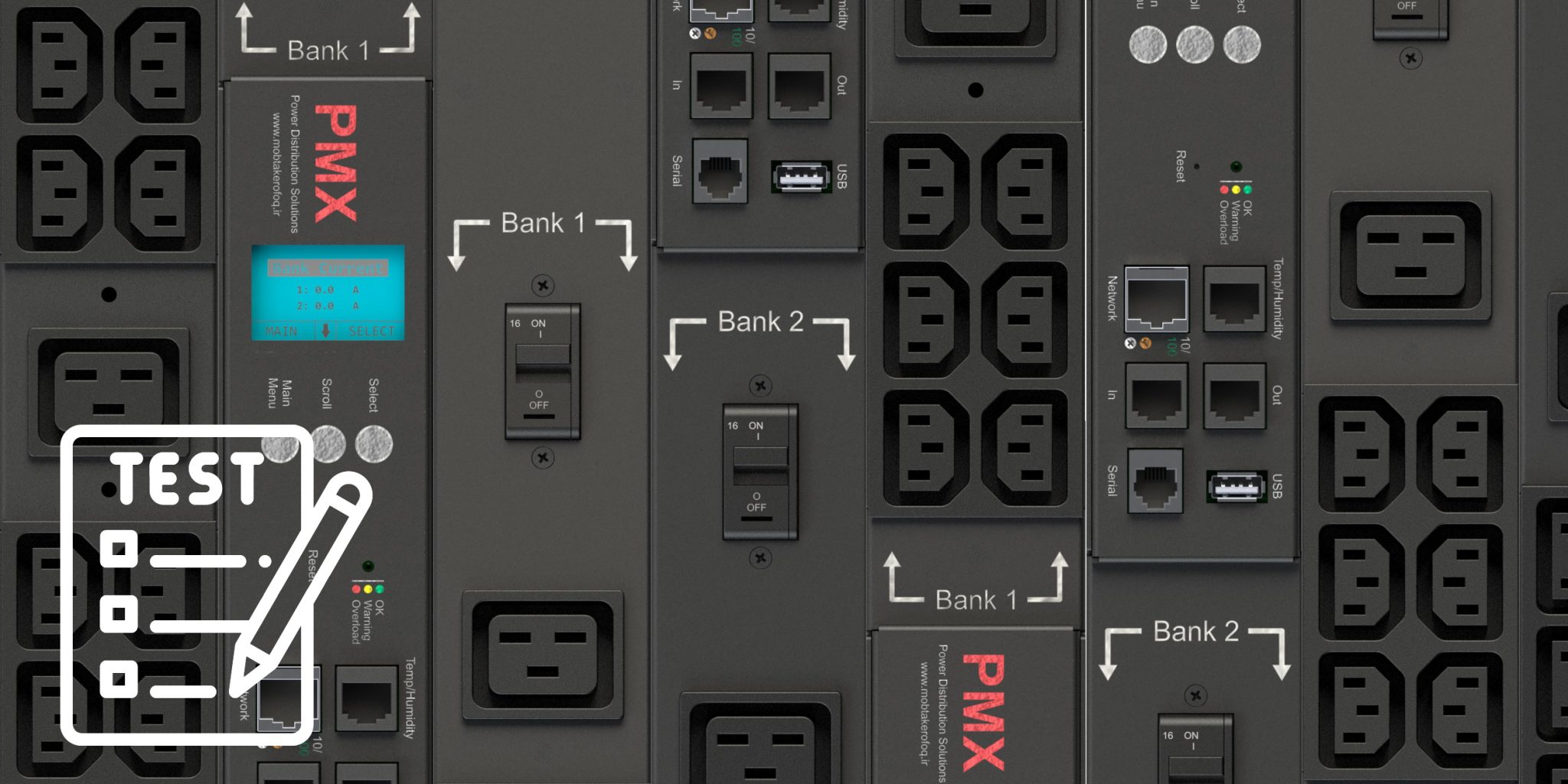 شرکت مهندسی مبتکر افق – طراحی، ساخت و تولید پاور ماژول های دیتا سنتر PDU.